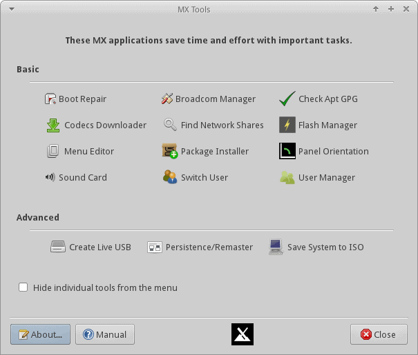 The MX Toolbox: Big Tools for a Little Distro | OCS-Mag